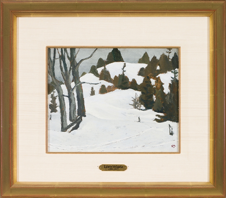 Edwin Holgate | Snow in the Laurentians (1929) | MutualArt
