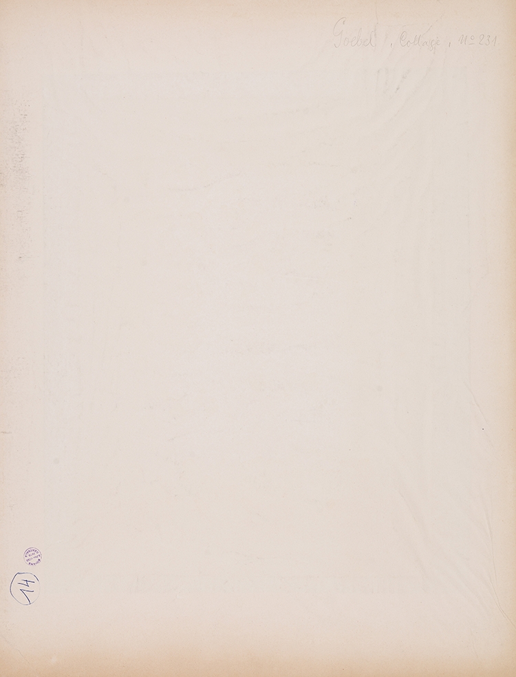 Gottfried Goebel | Collage No. 231 | MutualArt