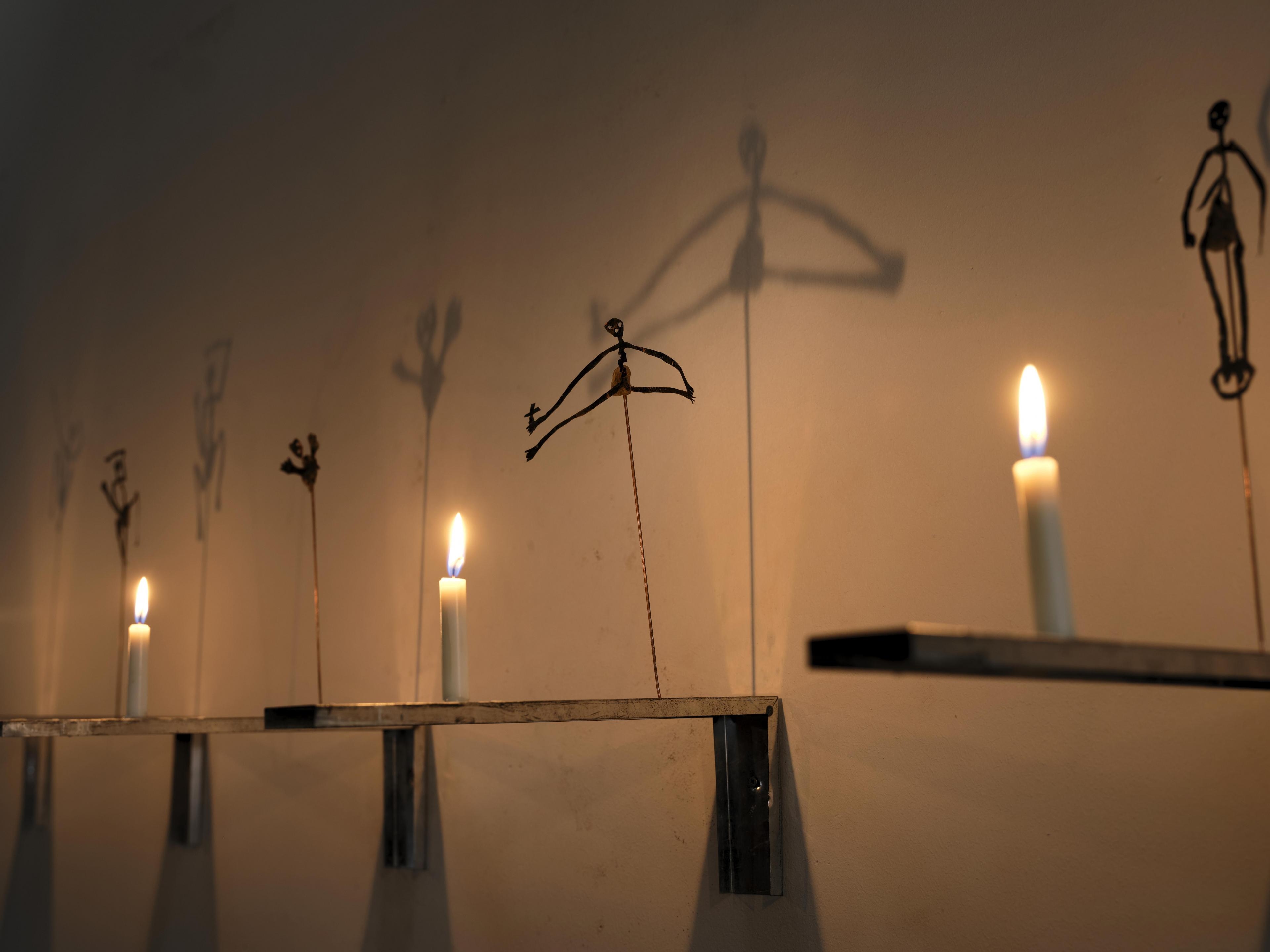 Christian Boltanski | Five works: Les bougies (Shadows from the lesson ...