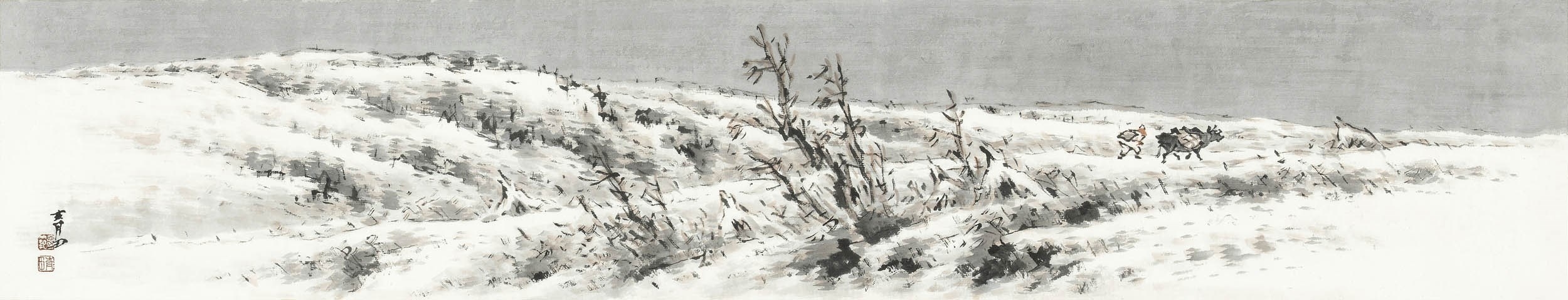 Lee Sang-Beom | Snow scene | MutualArt