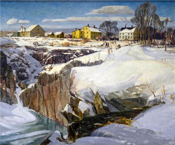 Hal Ross Perrigard | Abandoned quarry | MutualArt