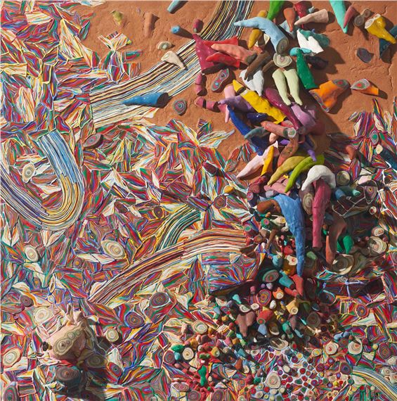 Jon Friedman | Tumbled Colors (Circa 1977) | MutualArt