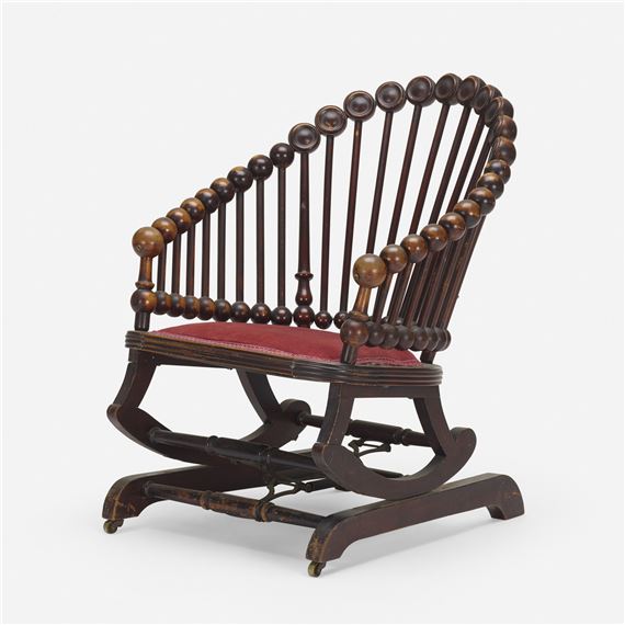 George Hunzinger | Lollipop rocking chair | MutualArt