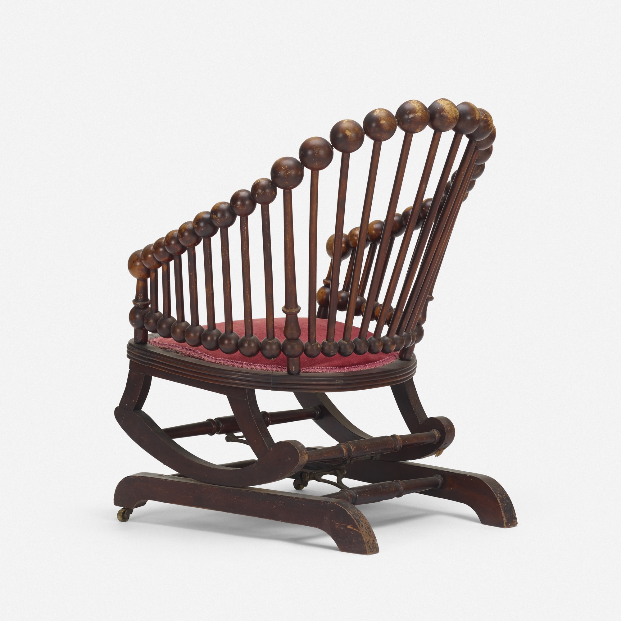 George Hunzinger | Lollipop rocking chair | MutualArt