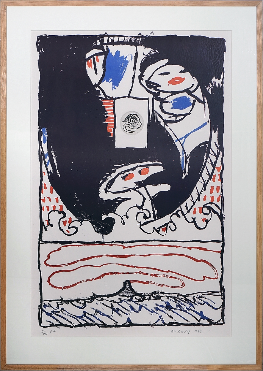 Pierre Alechinsky | Frontière Naturelle (1976) | MutualArt