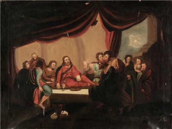 Benjamin West | The Last Supper (1784) | MutualArt