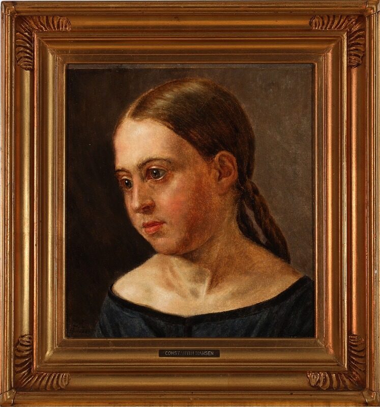 Carl Christian Constantin Hansen | Portrait of one of the artist's ...