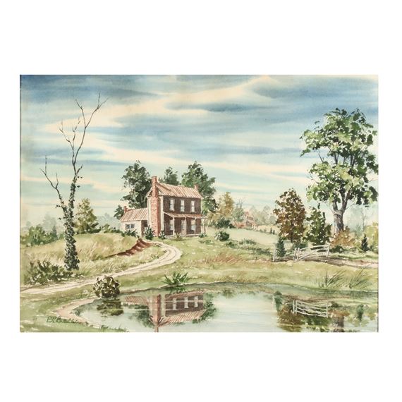 Bob Blake | Farm Scene | MutualArt