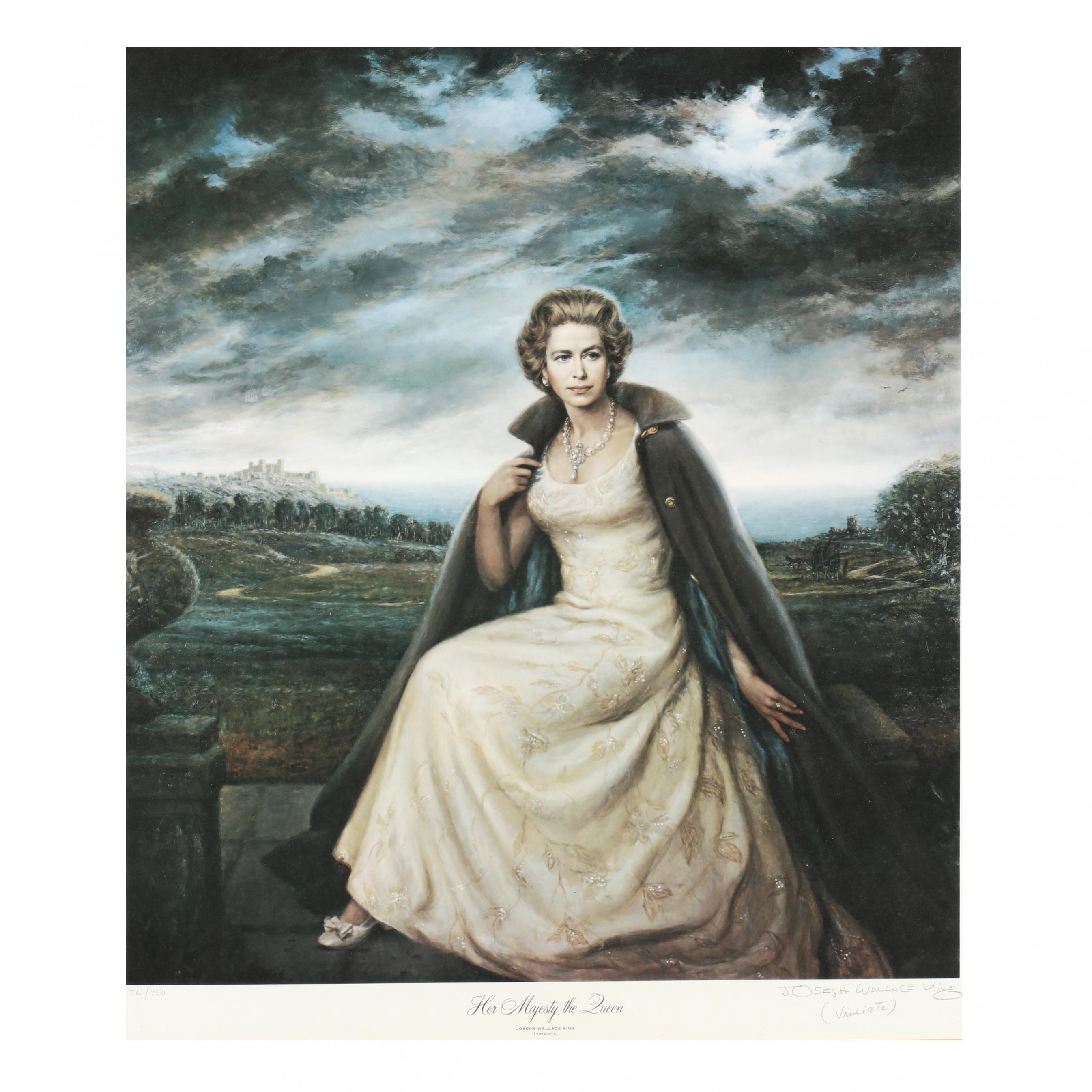 Joseph Wallace King Vinciata | Her Majesty the Queen | MutualArt