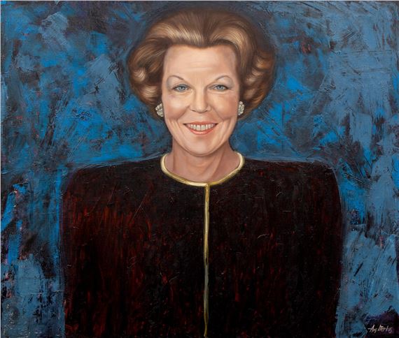 Ans Markus | A Portrait of Her Royal Majesty Queen Beatrix | MutualArt