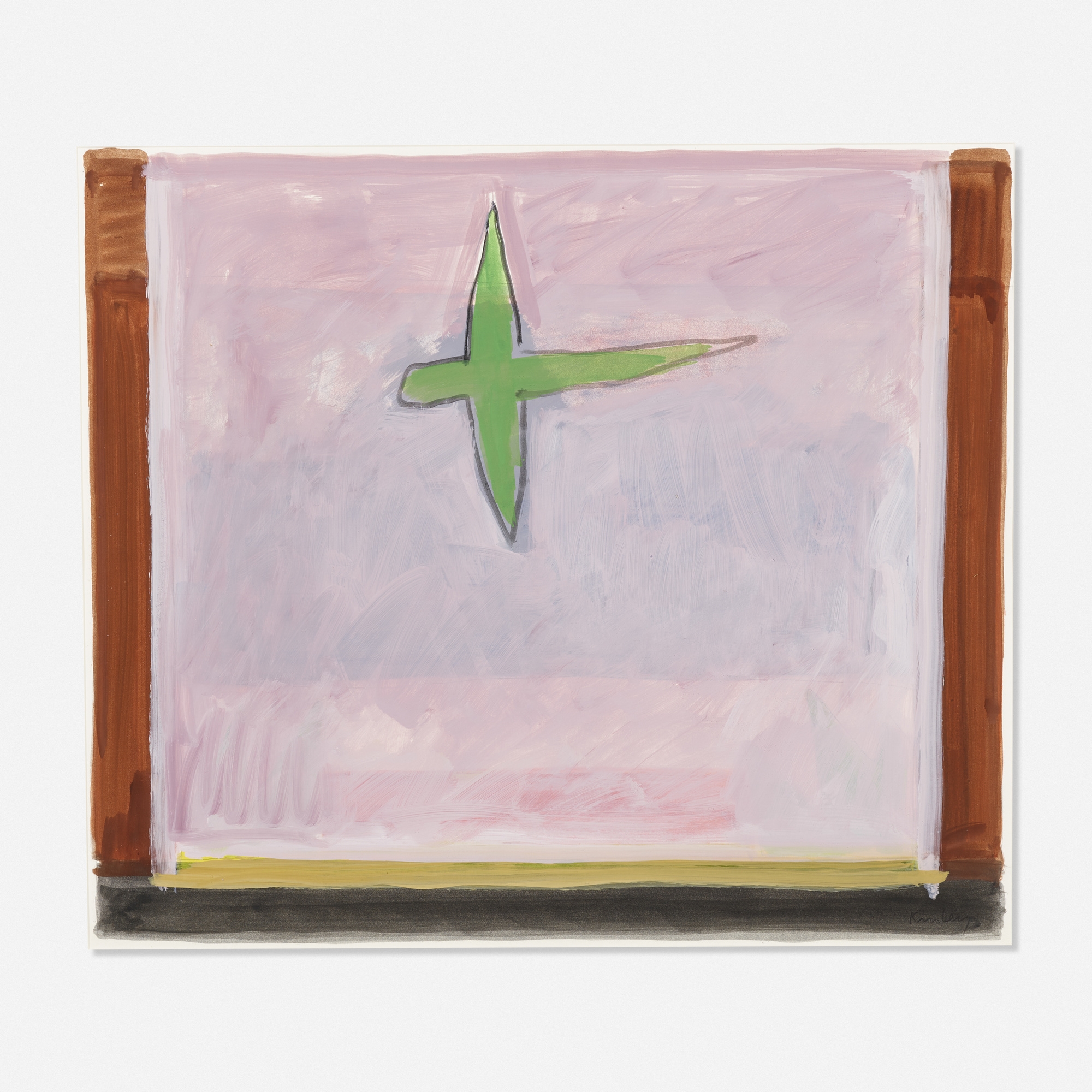 Peter Kinley | Two cows | MutualArt