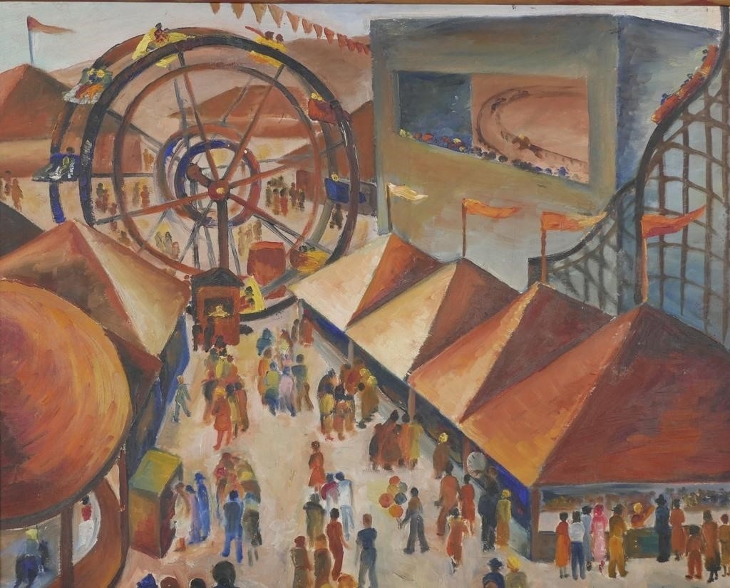 Ethel Cline | Circus Midway | MutualArt