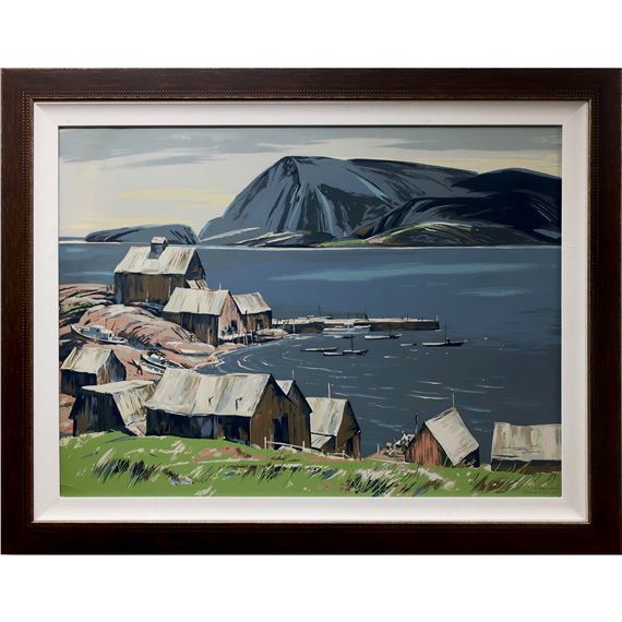 Joseph Sydney Hallam | CAPE BRETON HARBOUR | MutualArt