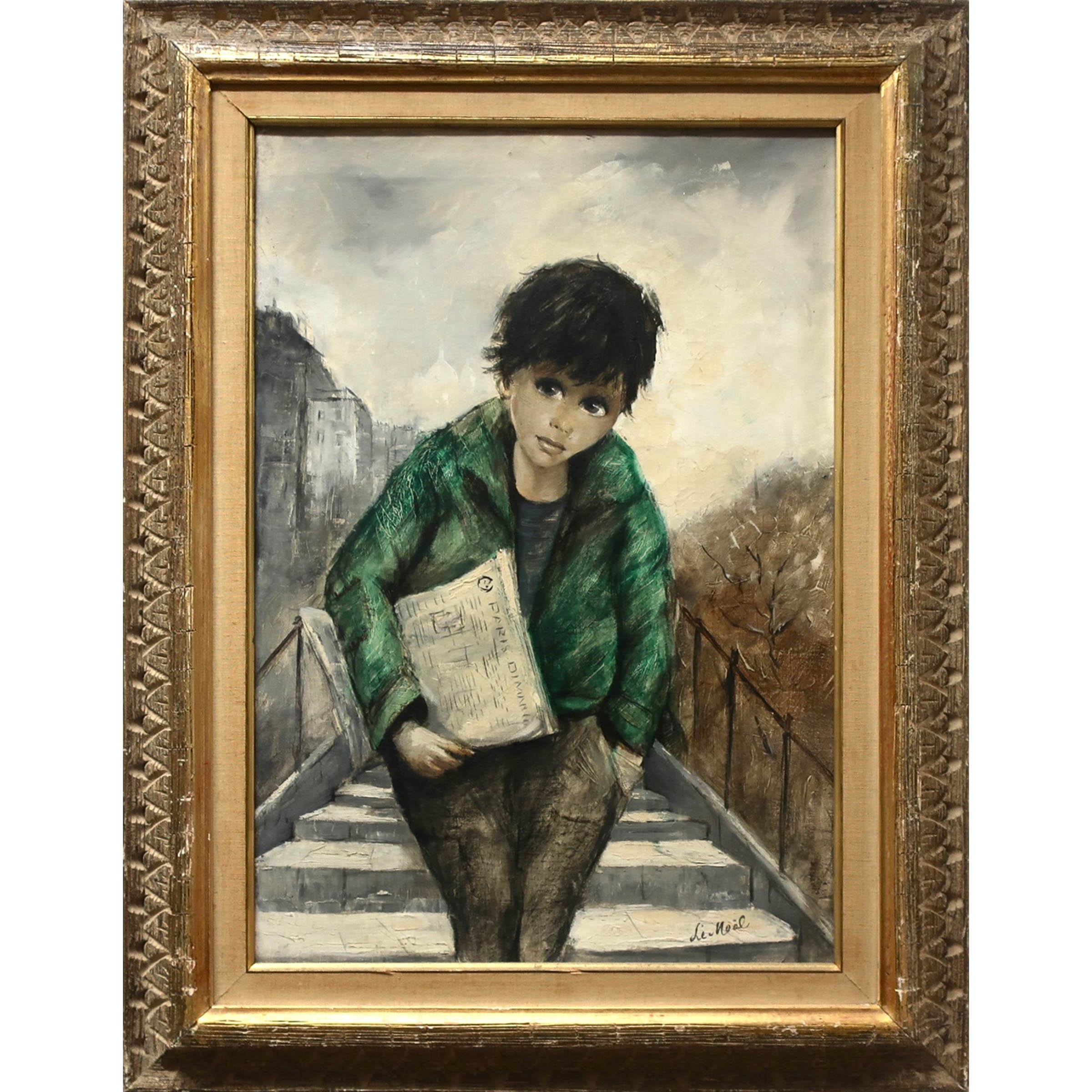 Jean Le Moal | UNTITLED (YOUNG PAPERBOY) | MutualArt