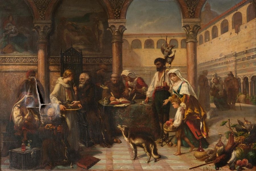 Louis Bauderon | The tithe collection | MutualArt