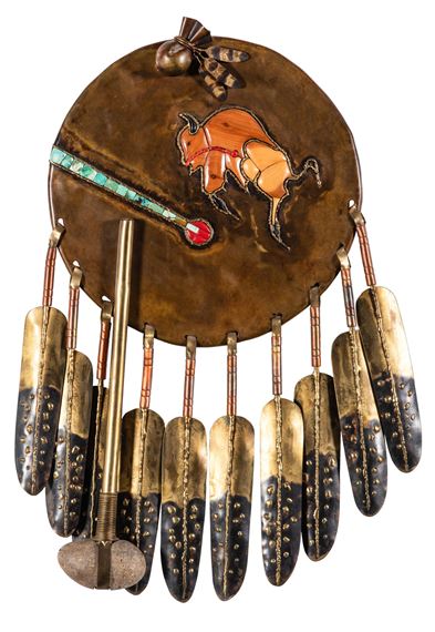 Charles Pratt | Buffalo Shield | MutualArt