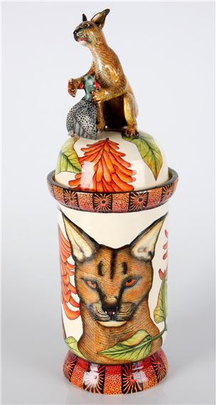 Ardmore Ceramics | Civit Cat Pot (2020) | MutualArt