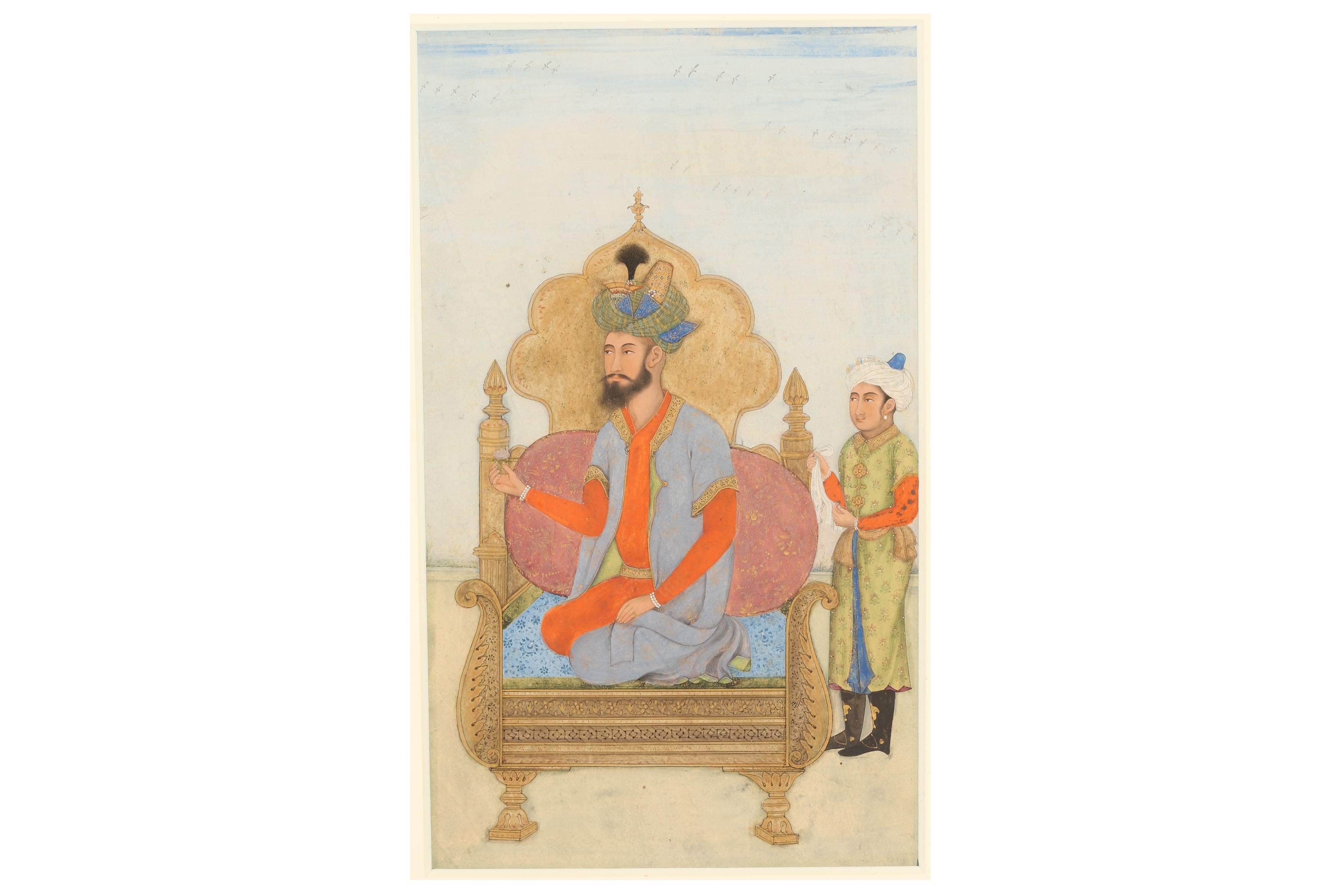 Indian School, 18th Century | A PORTRAIT OF THE MUGHAL EMPEROR HUMAYUN ...