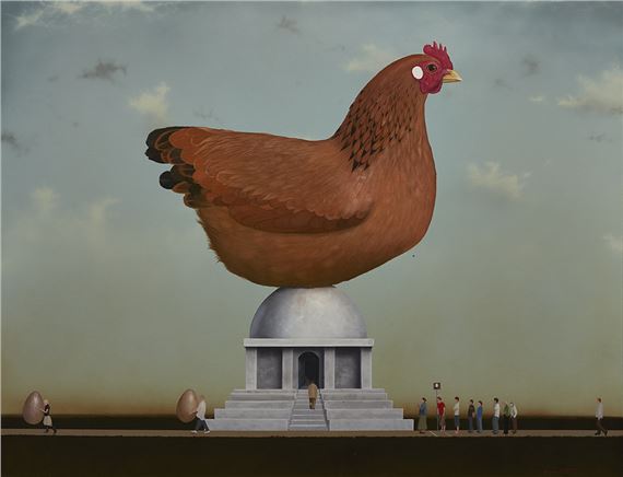 Graeme Townsend | Egg Temple | MutualArt