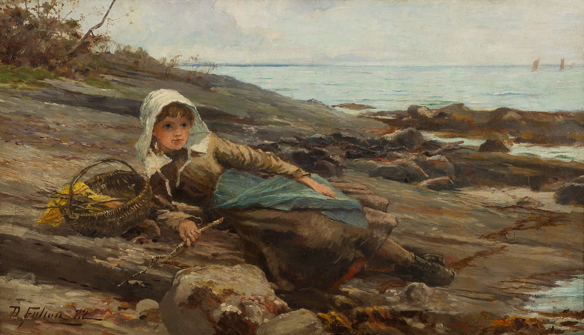 David Fulton | COLLECTING FIREWOOD | MutualArt