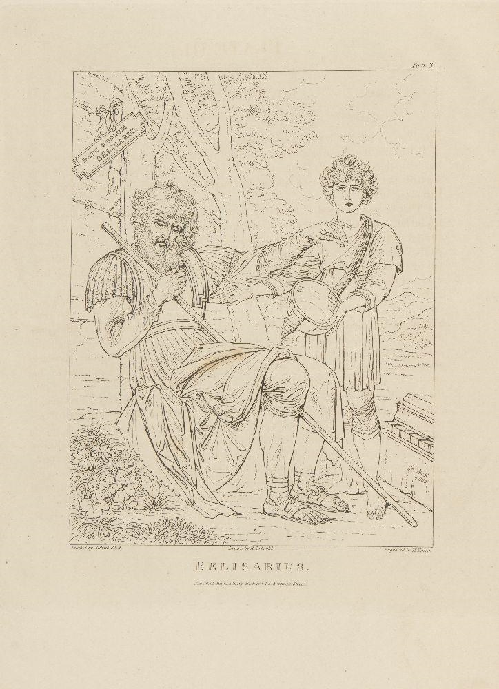 Henry Moses | The Gallery of Pictures painted by Benjamin West Esq ...