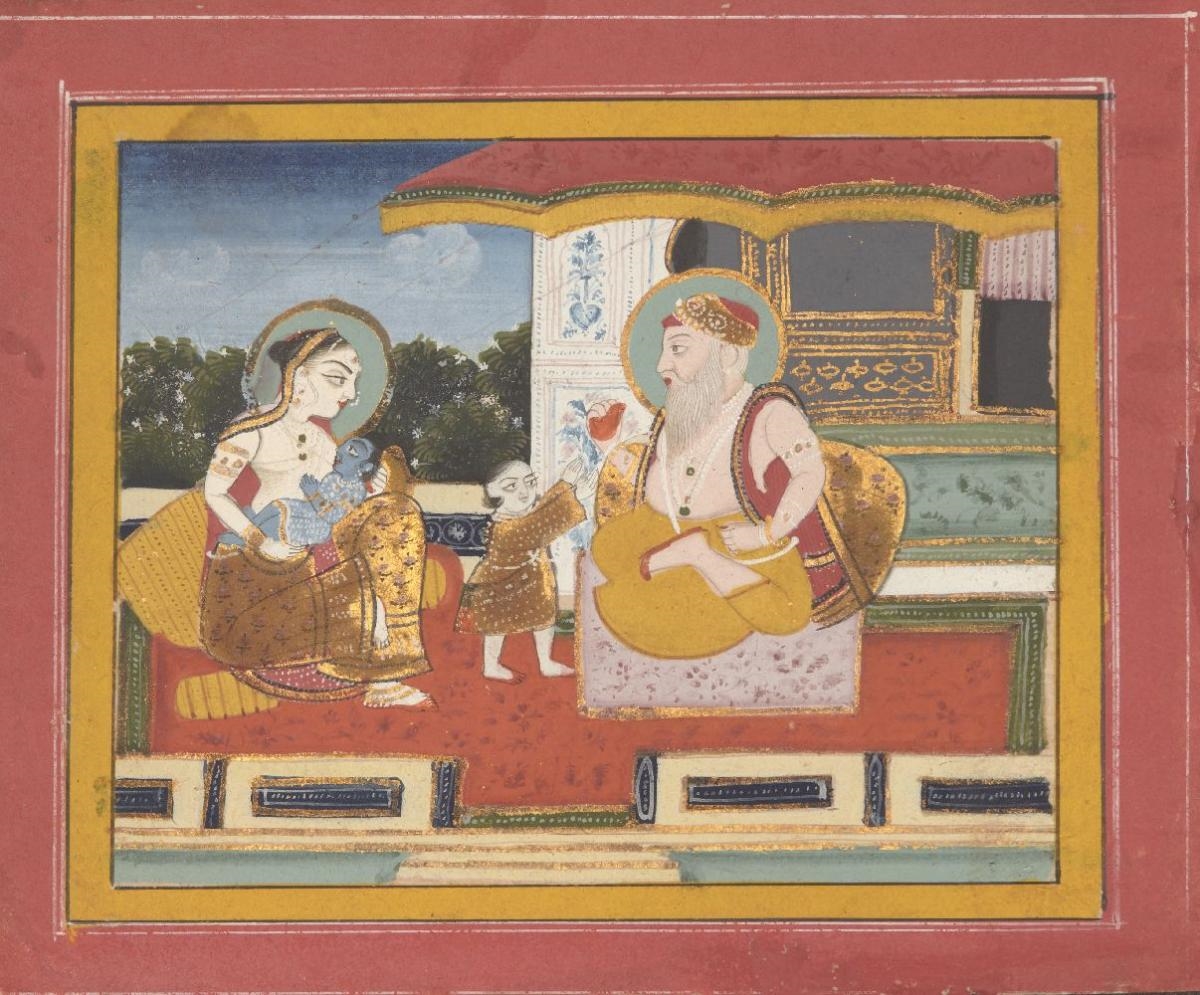 Indian School, 18th Century | Five illustrations from the Mahabharata ...