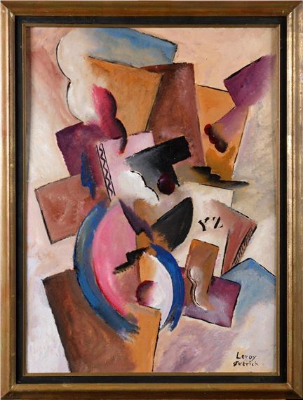 Patrick Leroy | Cubist composition YZ | MutualArt
