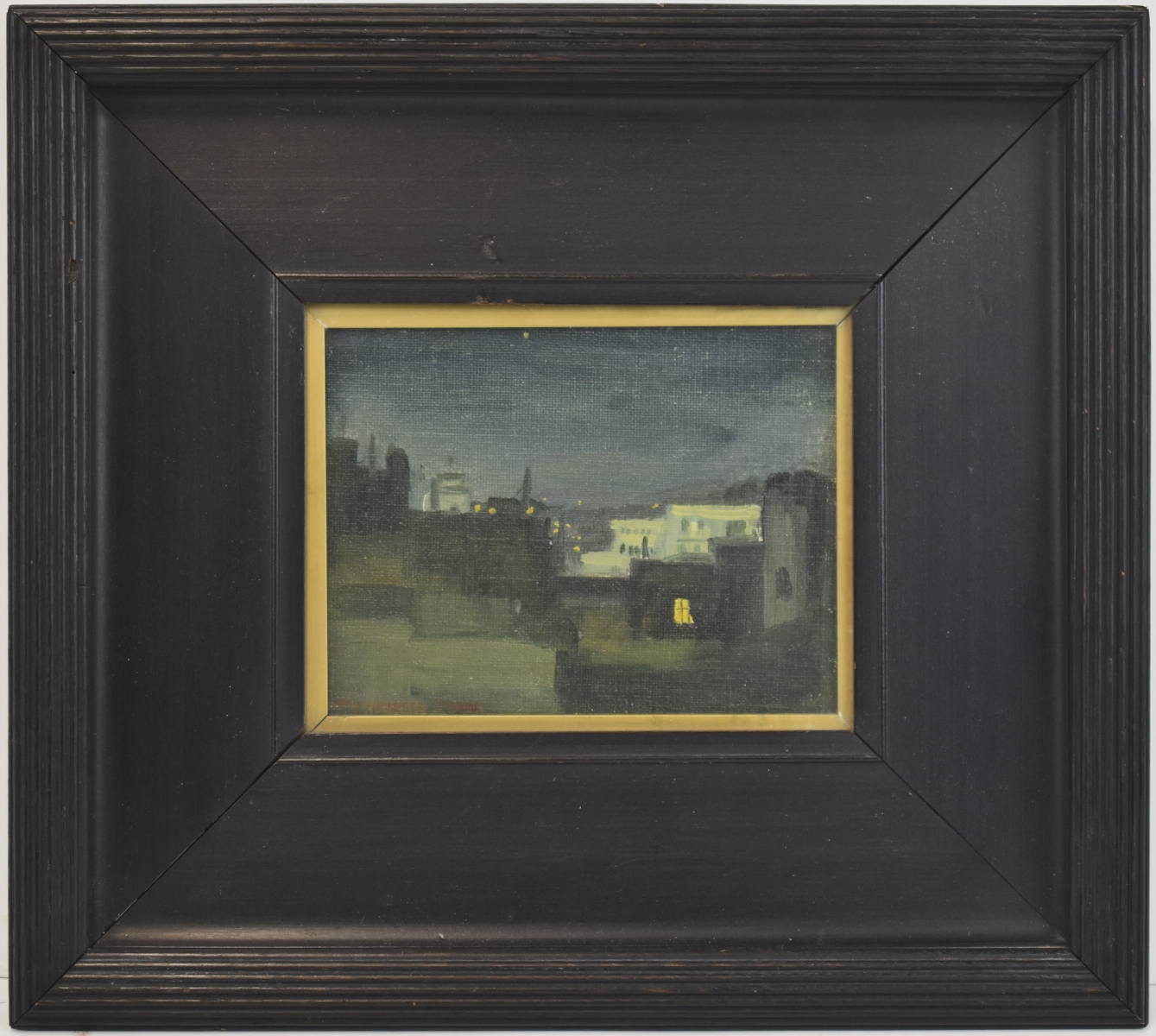 Margarethe E. Heisser | Roman Roofs by Night | MutualArt