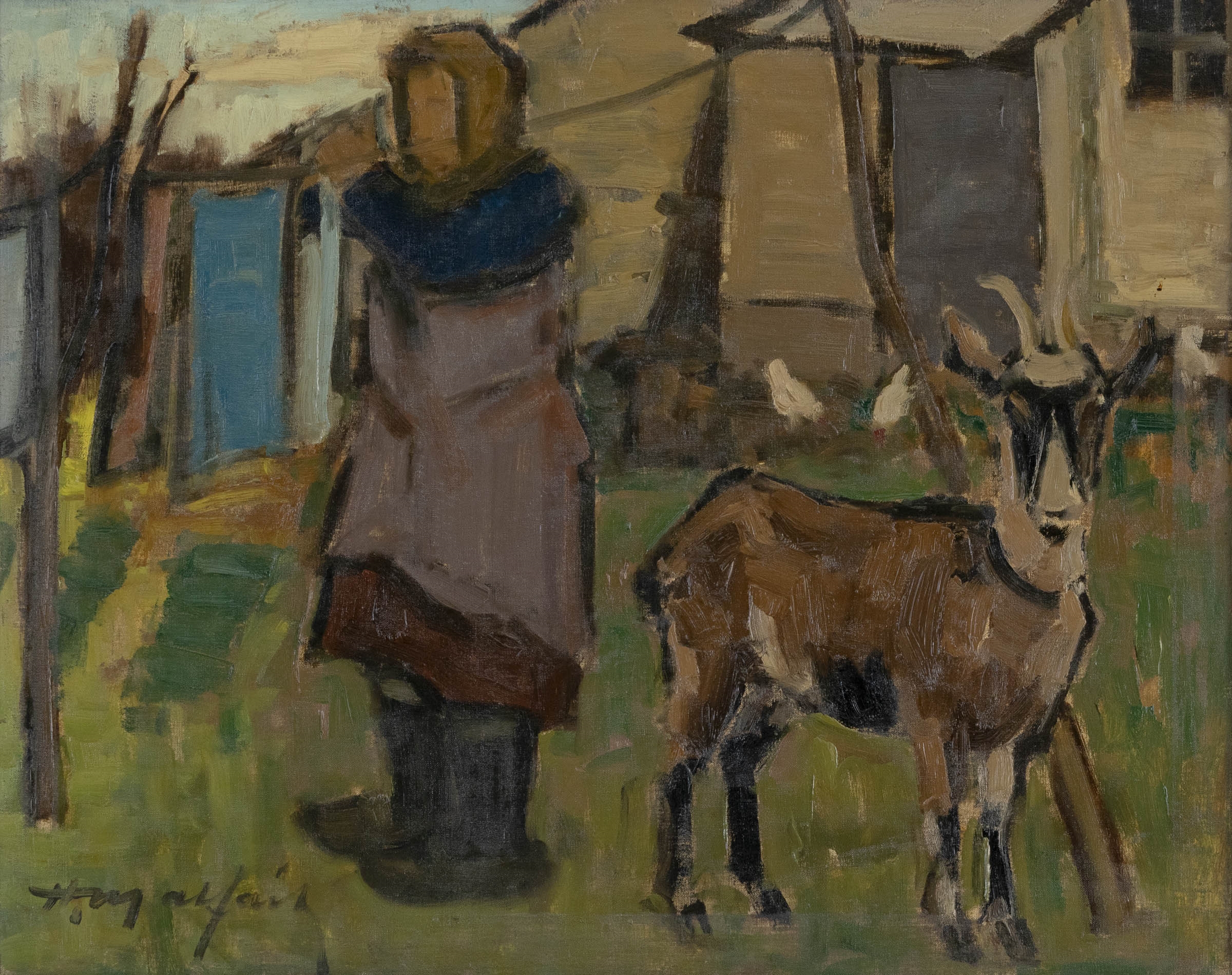 Hubert Malfait | Sower (1960) | MutualArt