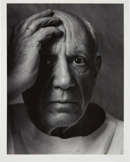 Arnold Newman | PABLO PICASSO, VALLAURIS, FRANCE (1954) | MutualArt