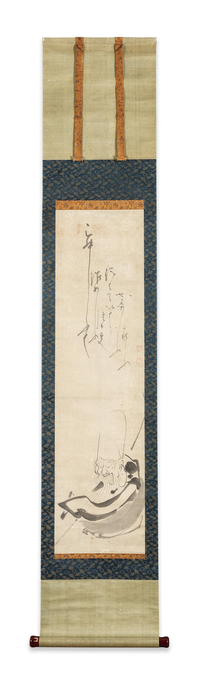Hakuin Ekaku | Fukurokuju or Jurojin (one of the Seven Gods of Good ...