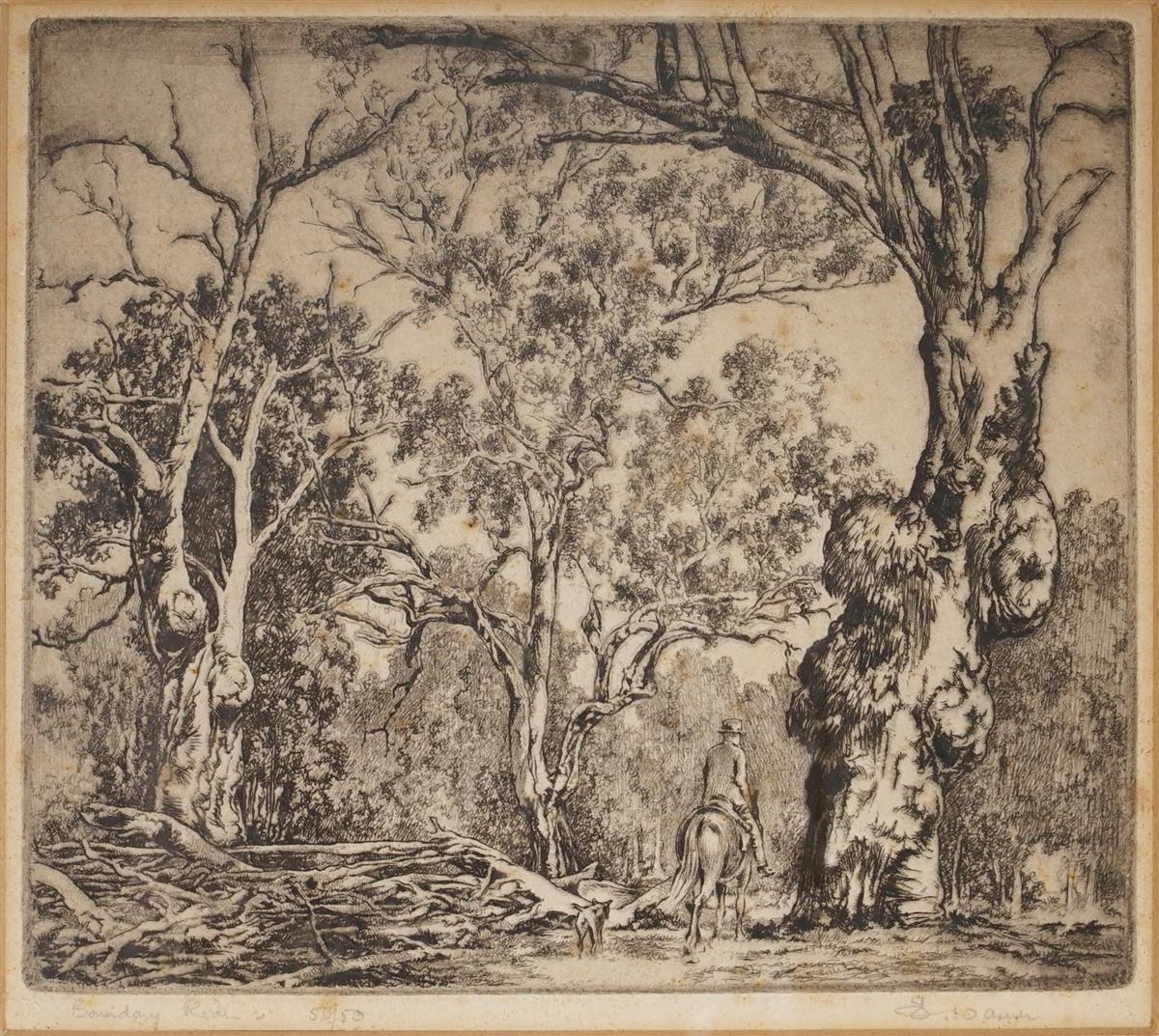 Alfred Edward Warner | Boundary Rider | MutualArt