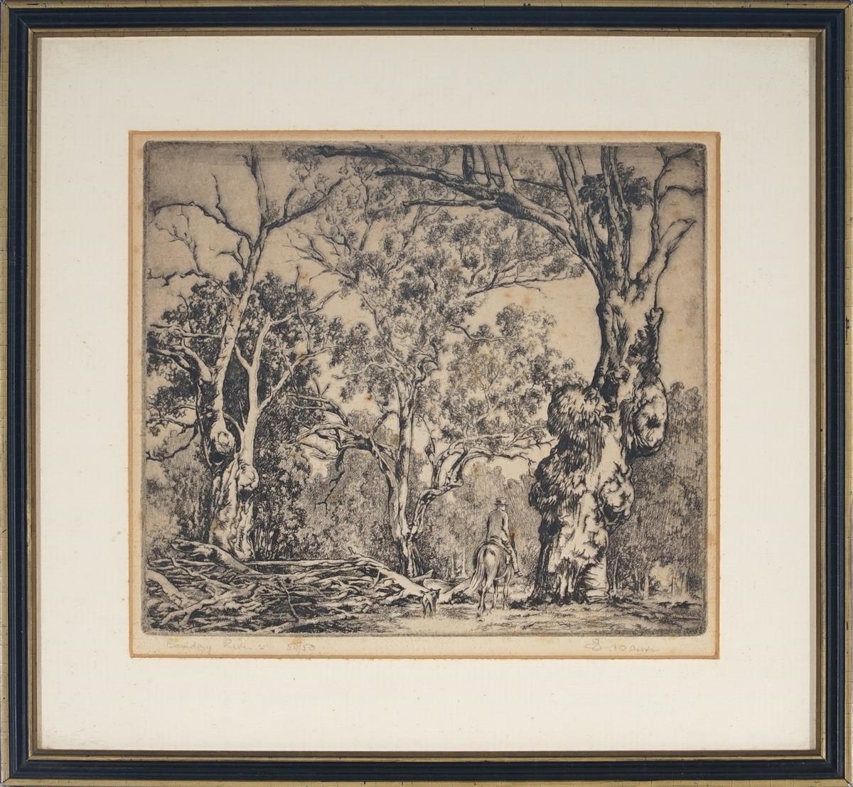 Alfred Edward Warner | Boundary Rider | MutualArt
