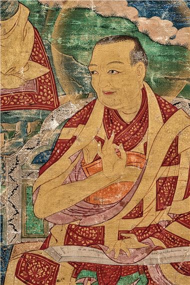 Tibetan School, 17th Century | A THANGKA DEPICTING THE SAKYA LAMA ...