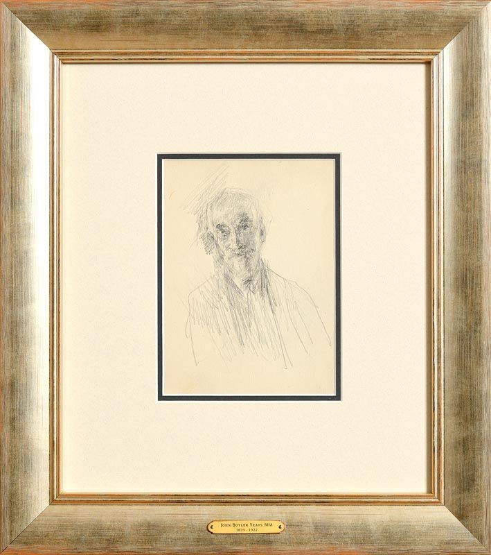 John Butler Yeats | Self Portrait | MutualArt
