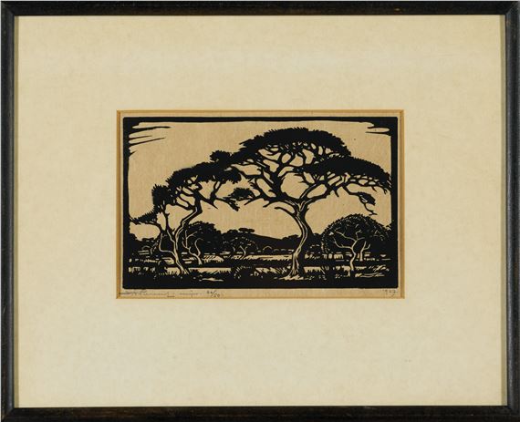 Jacob Hendrik Pierneef | Doringboom, Potgietersrust (Nilant 62) (1927 ...