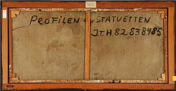 Jørgen Teik Hansen | “Profilen og Statuetten” | MutualArt