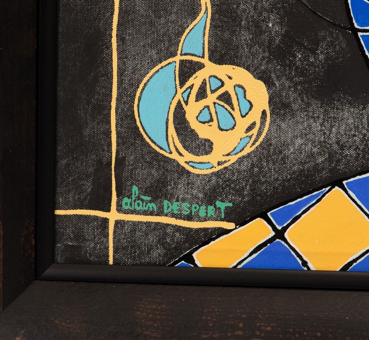 Alain Despert | PORTRAIT OF BLUE FIGURE | MutualArt