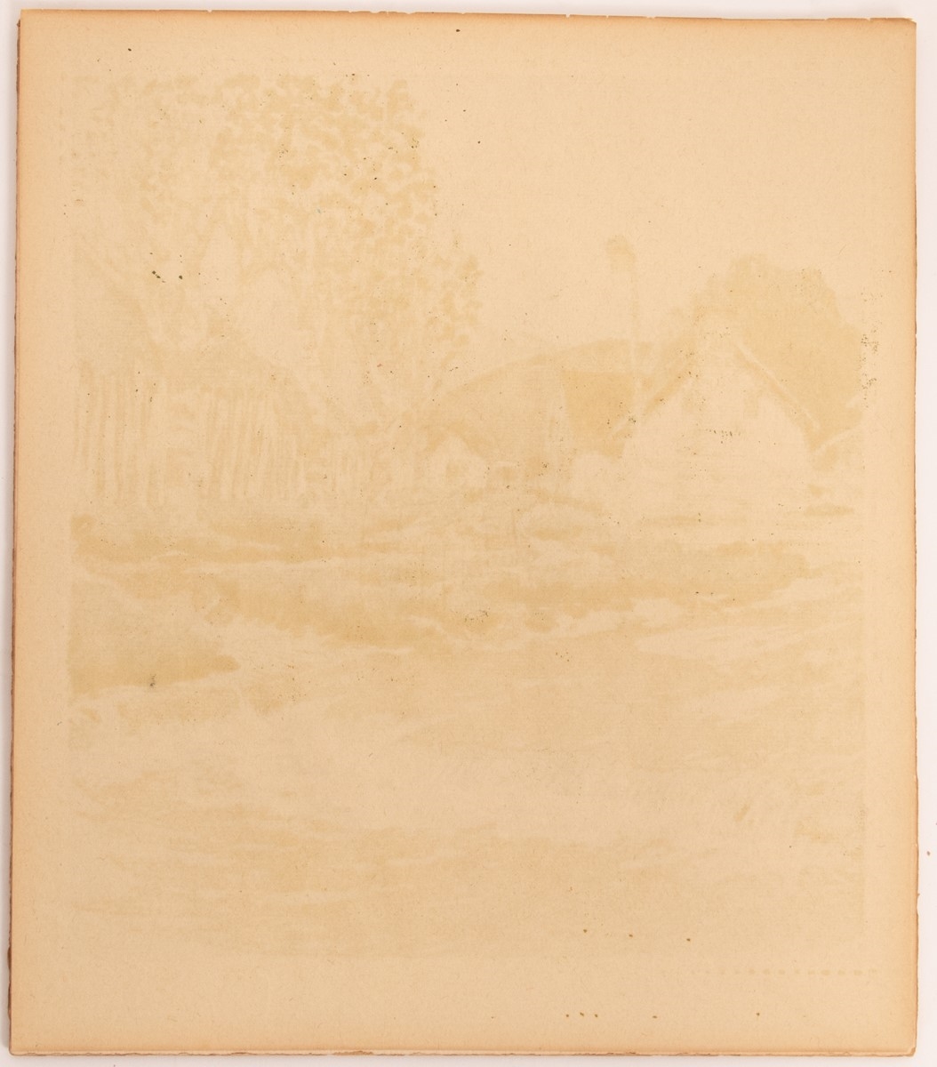 Gustave Baumann | SPRING FRESHET | MutualArt