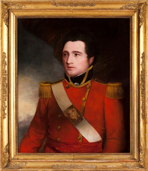 British School, 19th Century | Portrait of an officer | MutualArt