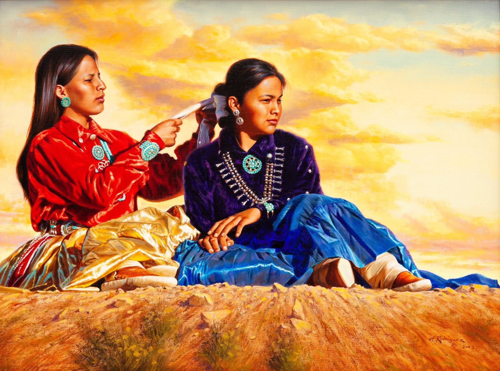 Alfredo Rodriguez | Making Her Chongo | MutualArt