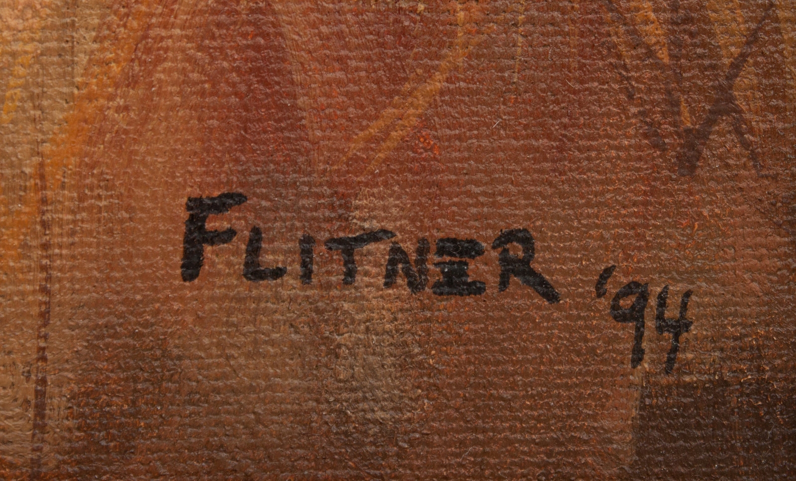 David Flitner | Untitled (Native Camp), | MutualArt