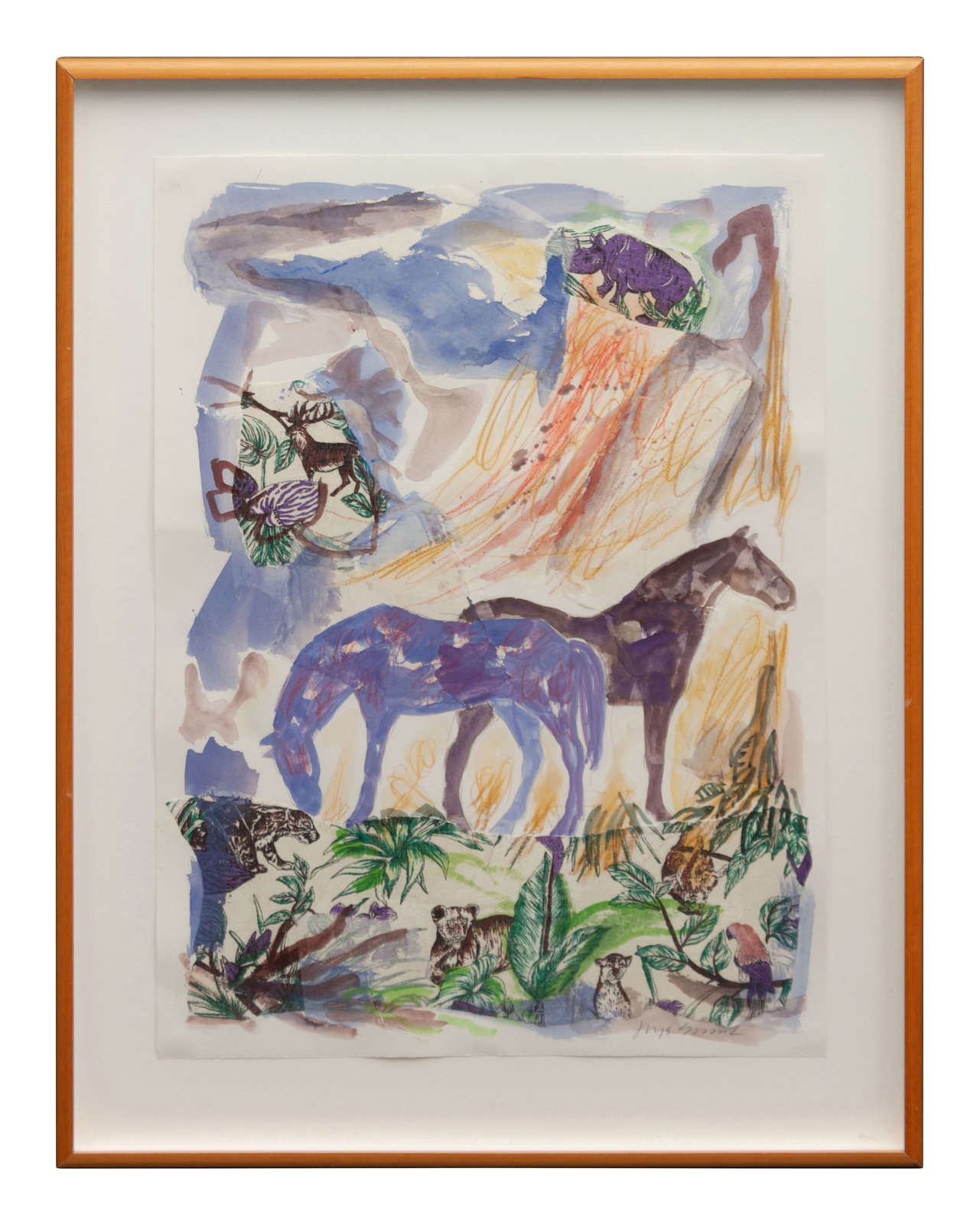 Jaune Quick-To-See Smith | Cheyenne Series No. 53 | MutualArt