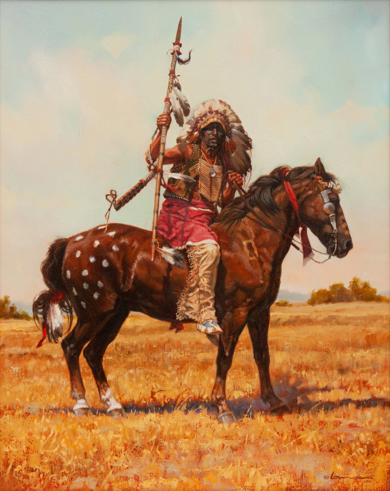 Steven Lang | Cheyenne War Lance | MutualArt