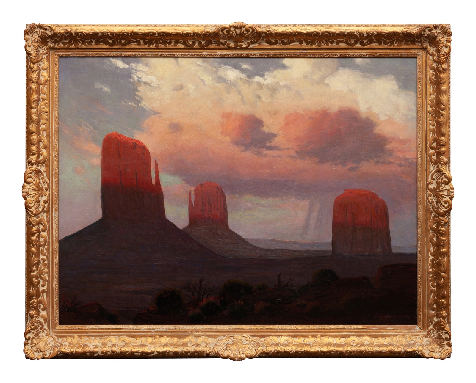 James Swinnerton | Mittens in Monument Valley | MutualArt