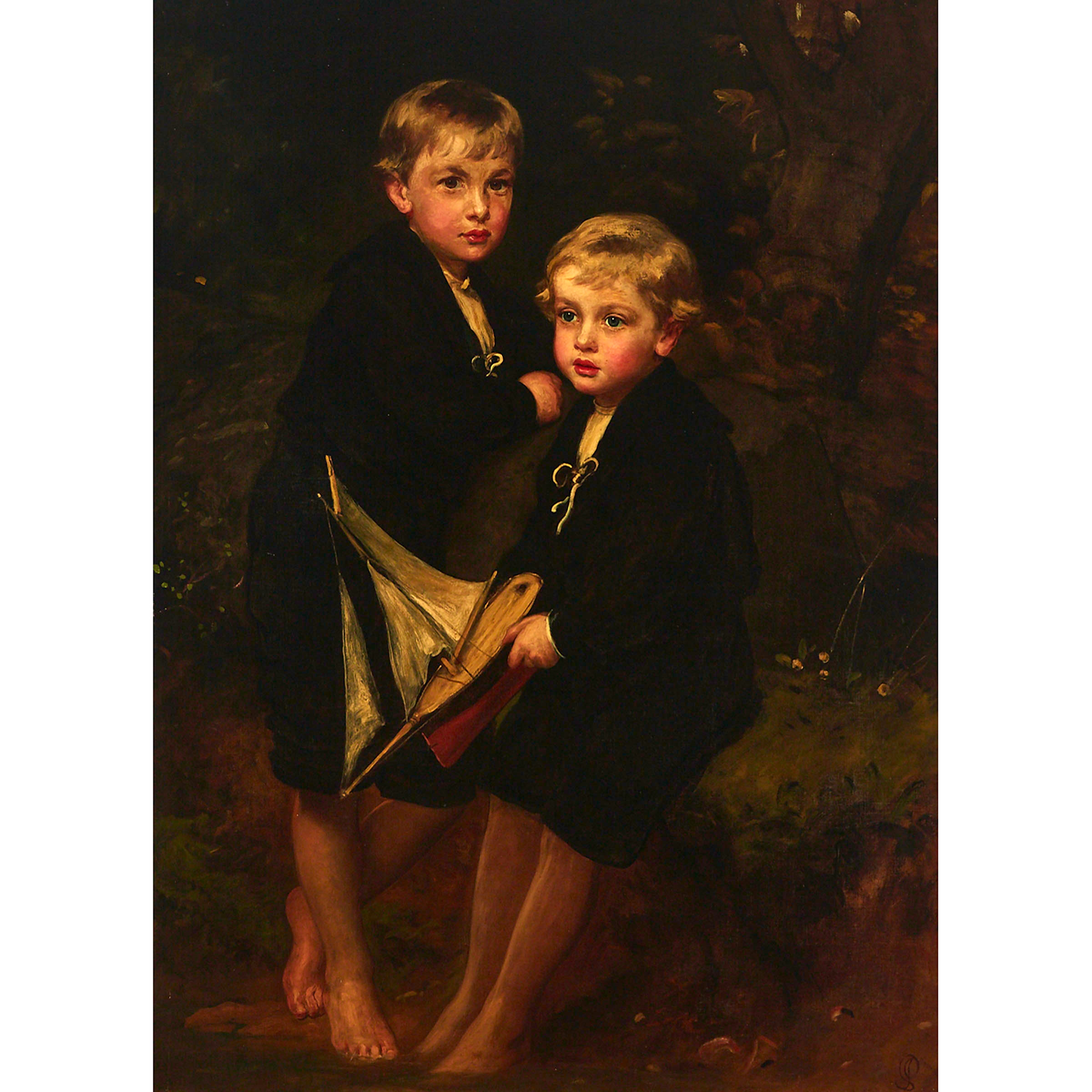 James Sant | A Mother and Daughter | MutualArt