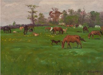 Richard Lorenz | Western Scene | MutualArt