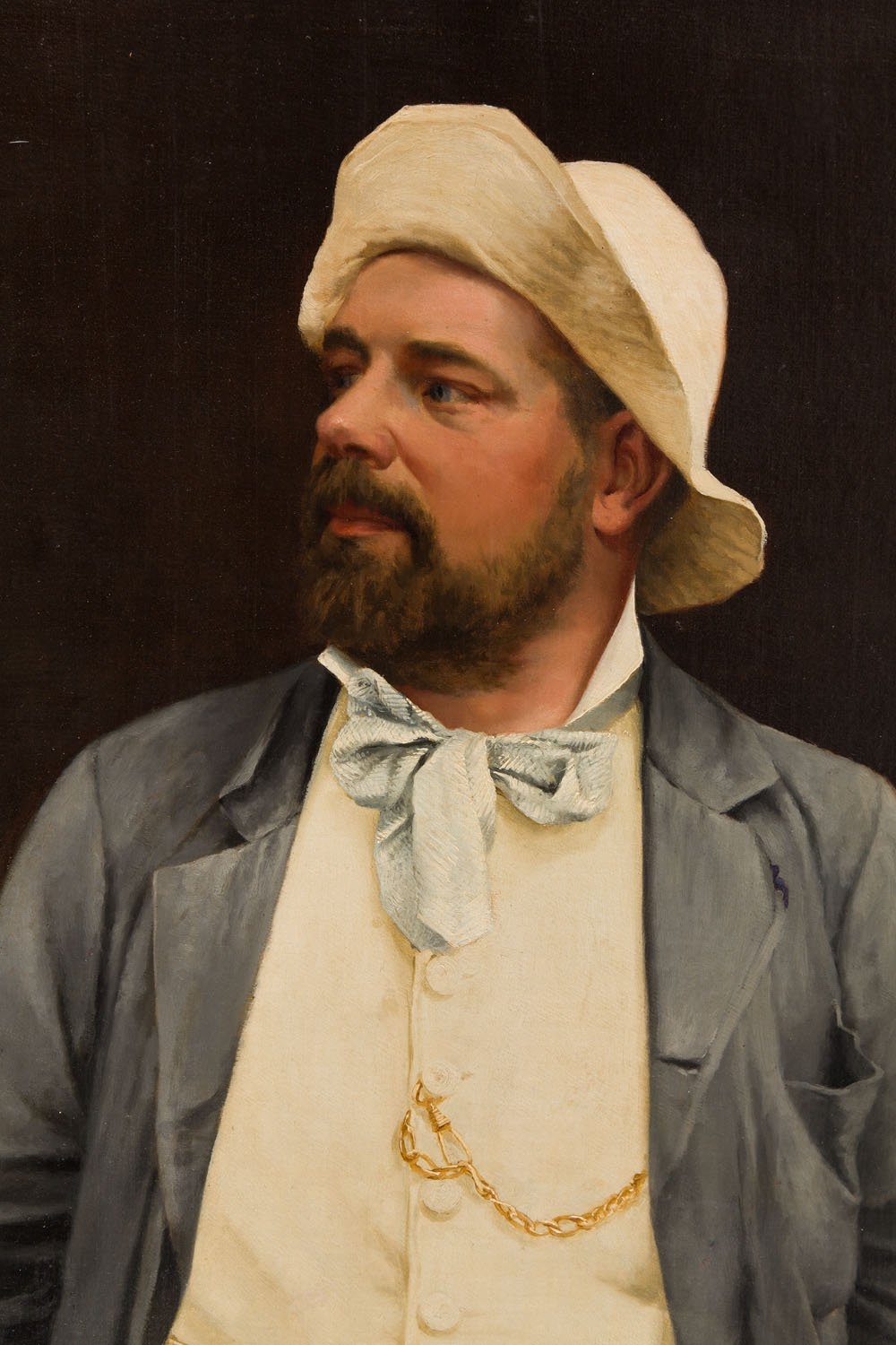 Hiacynt Alchimowicz | Portrait of a painter | MutualArt