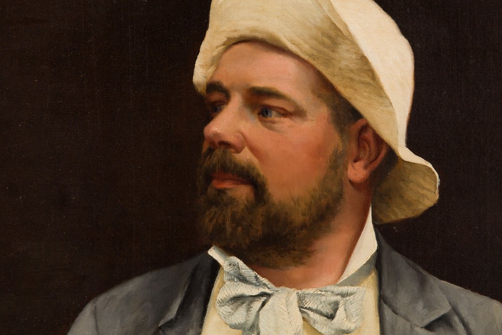 Hiacynt Alchimowicz | Portrait of a painter | MutualArt