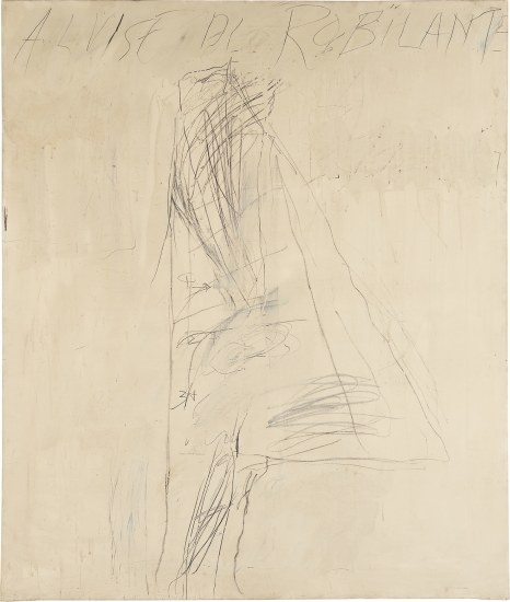 Cy Twombly | Portrait of Alvise di Robilant | MutualArt